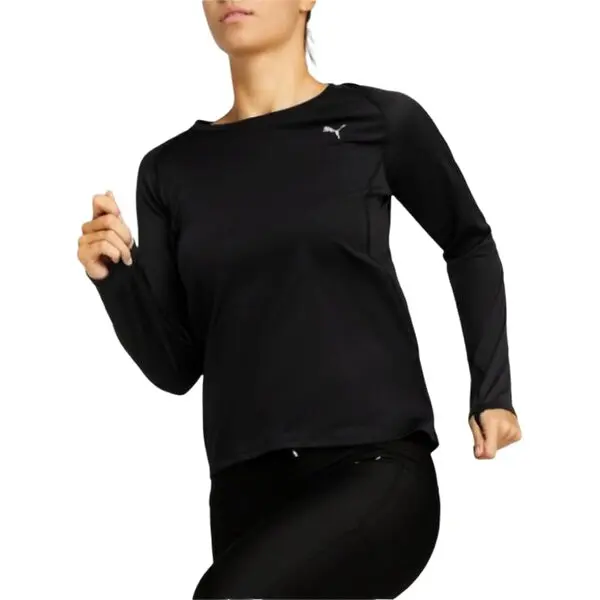 PUMA Run Velocity Long Sleeve Tee 'black