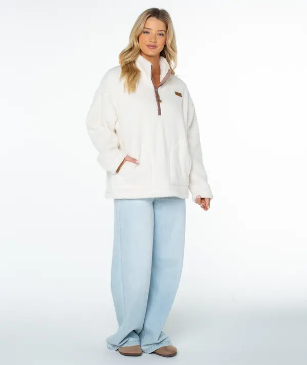 Roxy Cozy Day Fleece Top