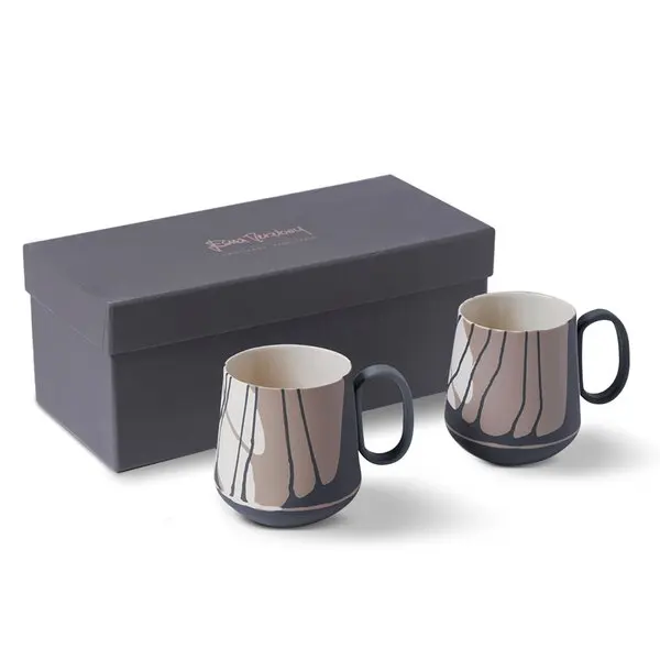 Esma Dereboy Tube Mug Set Of Two Colour Wave Rock Colour