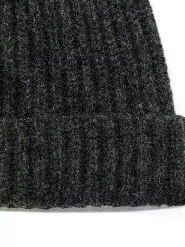 ROBERTO COLLINA Ribbed-knit Beanie Hat