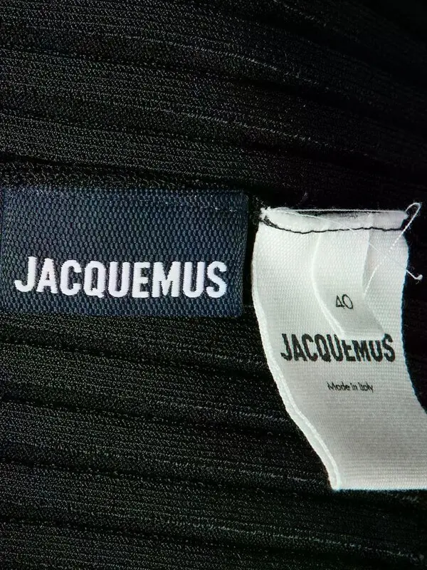 Jacquemus La Maille Pralù Longue Rib Knit Cardigan