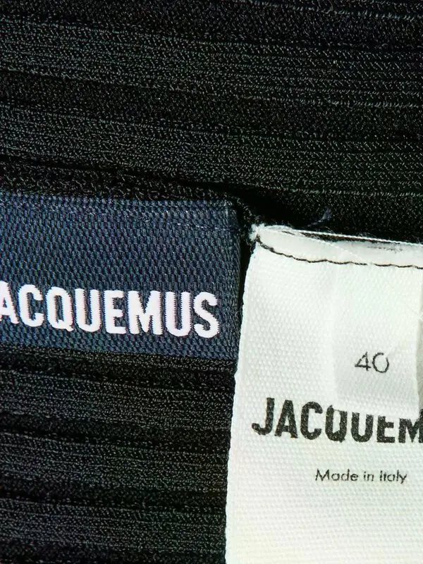 Jacquemus La Maille Pralù Longue Rib Knit Cardigan