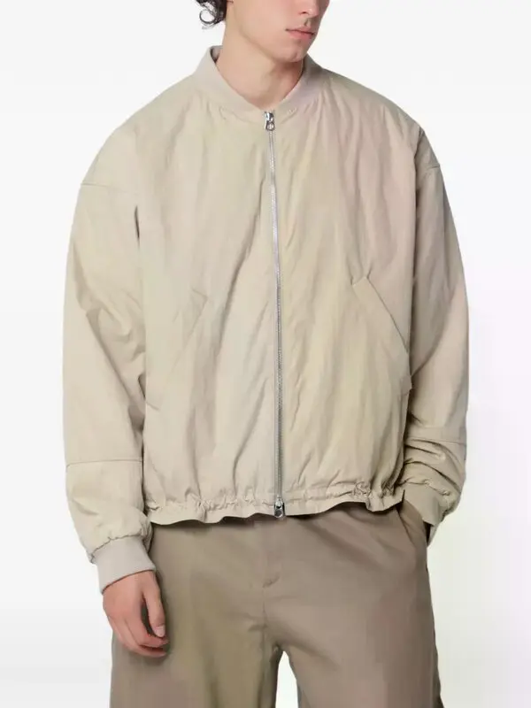 You Must Create Basement Zip-up Bomber Jacket