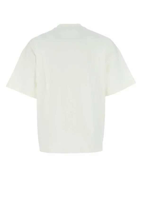 JIL SANDER Ivory Cotton Oversize T-shirt