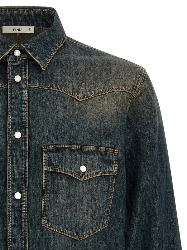 Fendi Bananatex® Denim Shirt