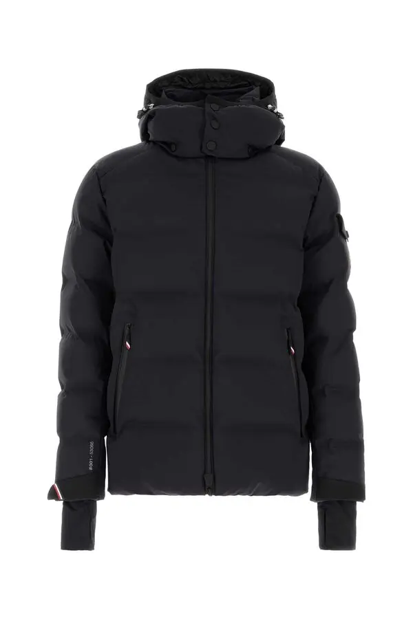 Moncler Midnight Stretch Nylon Montgetech Down Jacket - Blue