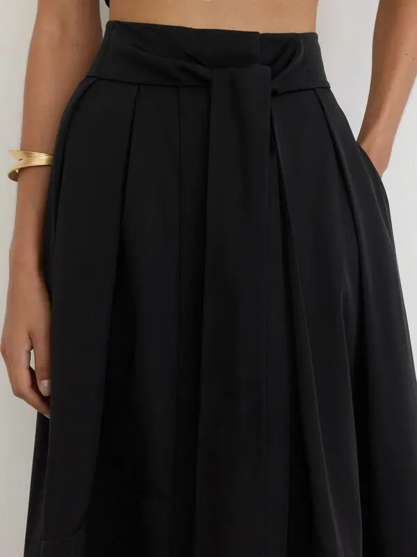 REISS Otto High-low Hem Contrast Maxi Skirt