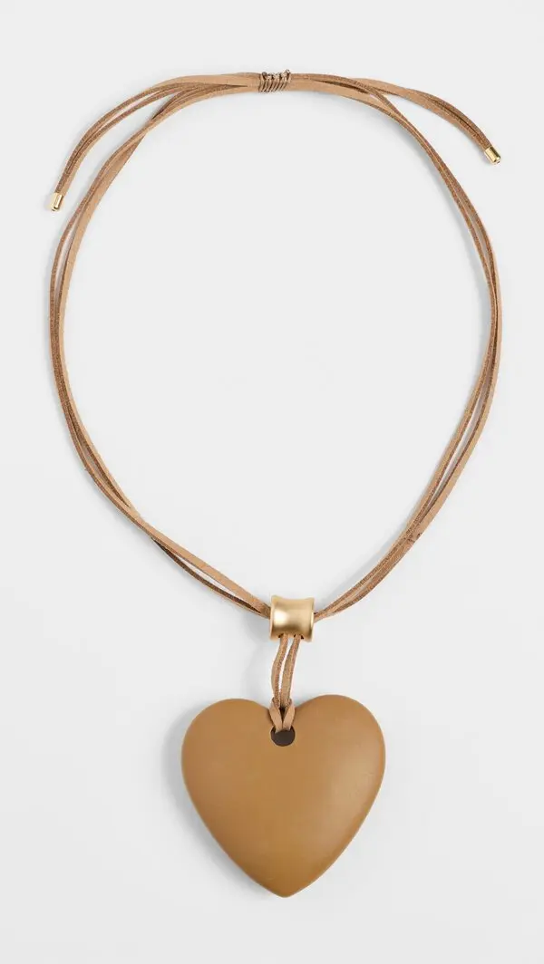 LOGAN TAY Heart Cord Necklace
