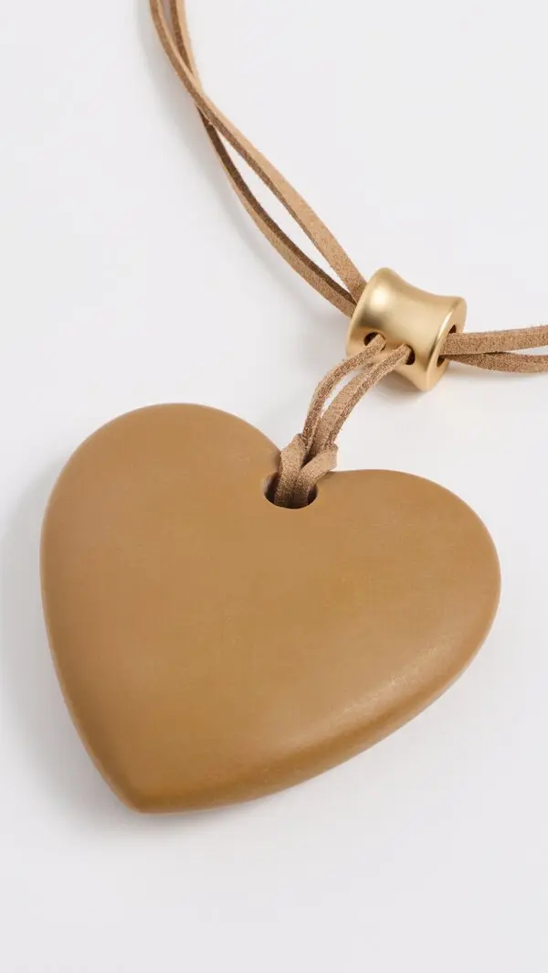 LOGAN TAY Heart Cord Necklace