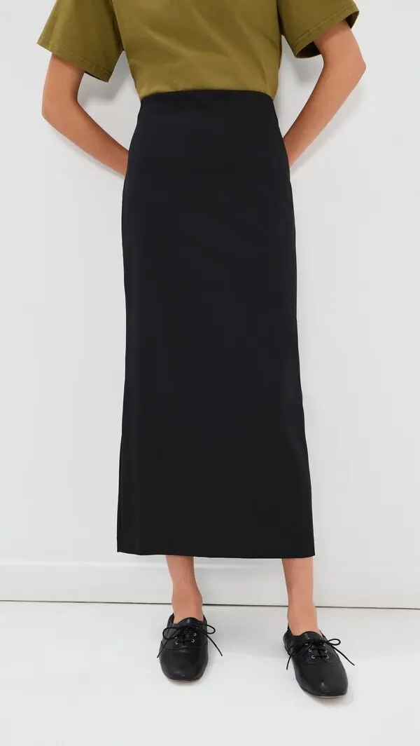 Tibi Compact Ultra Stretch Knit Pencil Skirt