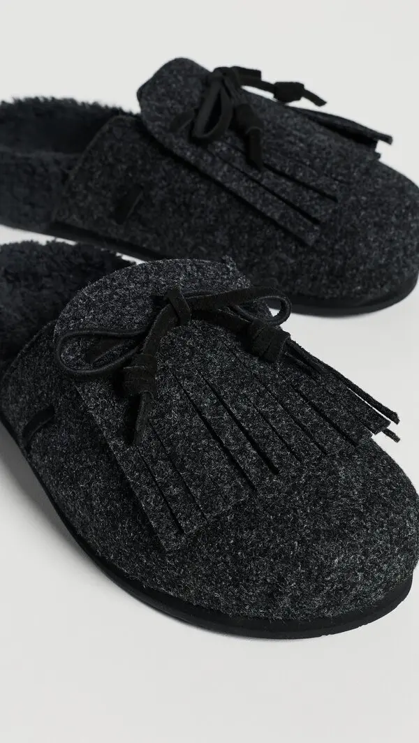 ANCIENT GREEK SANDALS Vasilitsa Fringe Mules
