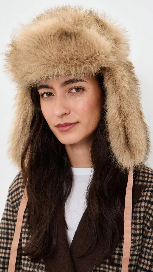 Rag & Bone Mel Faux Fur Trapper Hat