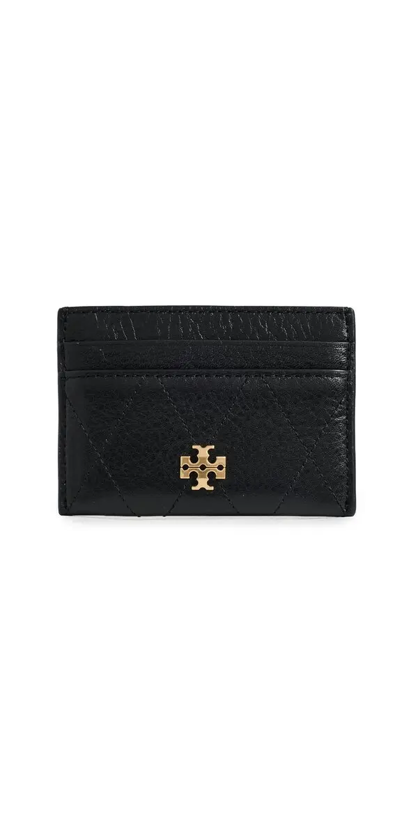 Tory Burch Charlie Quilted Card Case