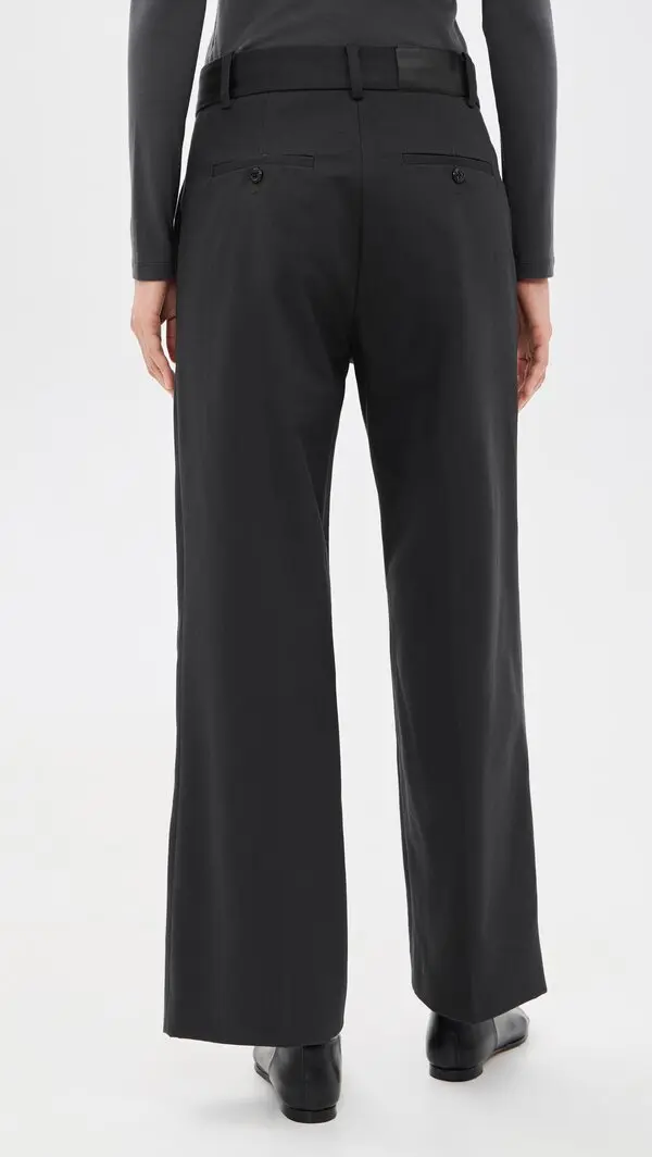Renggli Cotton Sateen Relaxed Trousers