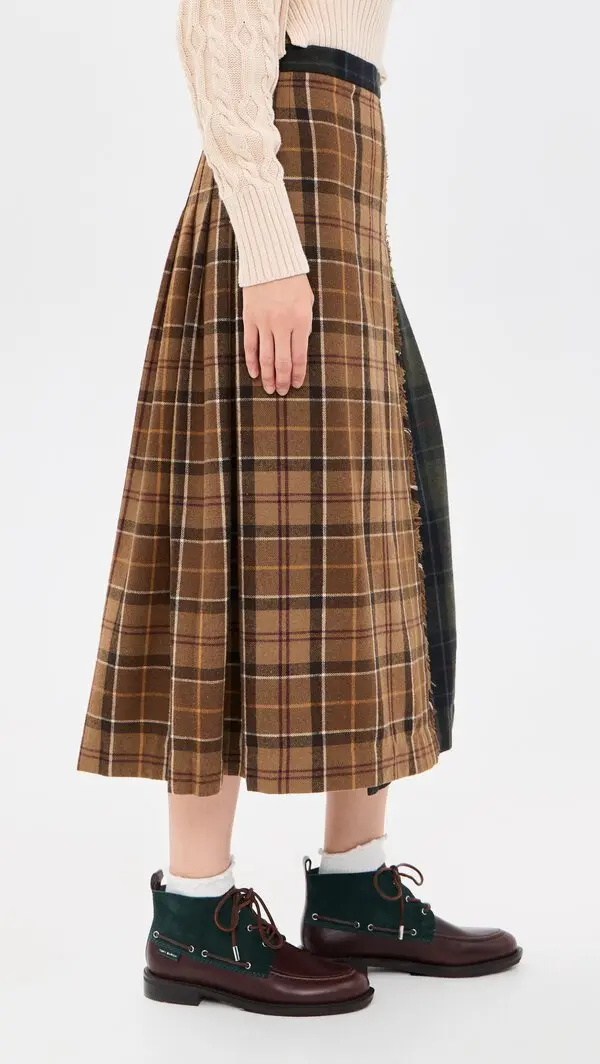 Barbour Hazelwood Midi Skirt