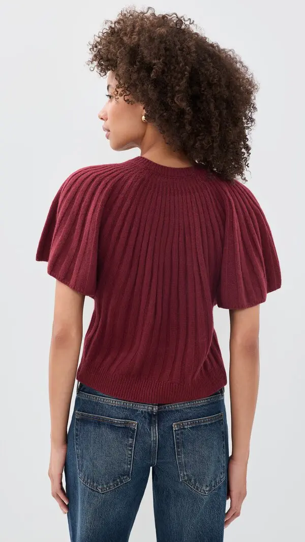 FRAME The Flutter Cardigan