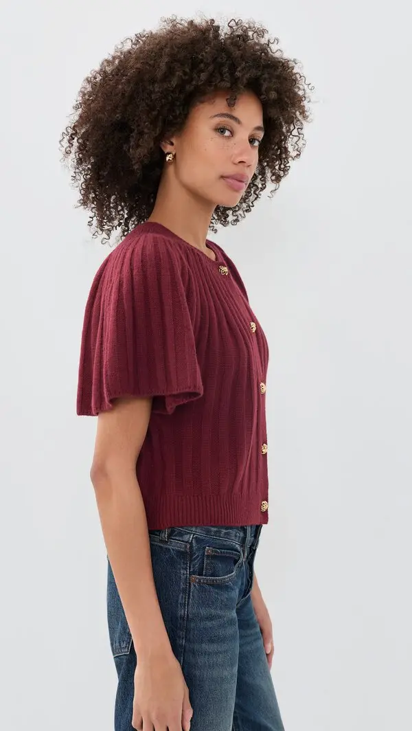 FRAME The Flutter Cardigan