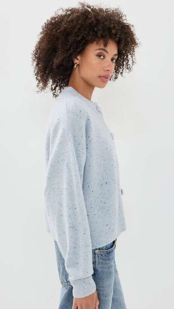 FRAME The Lightweight Fleck Cardigen