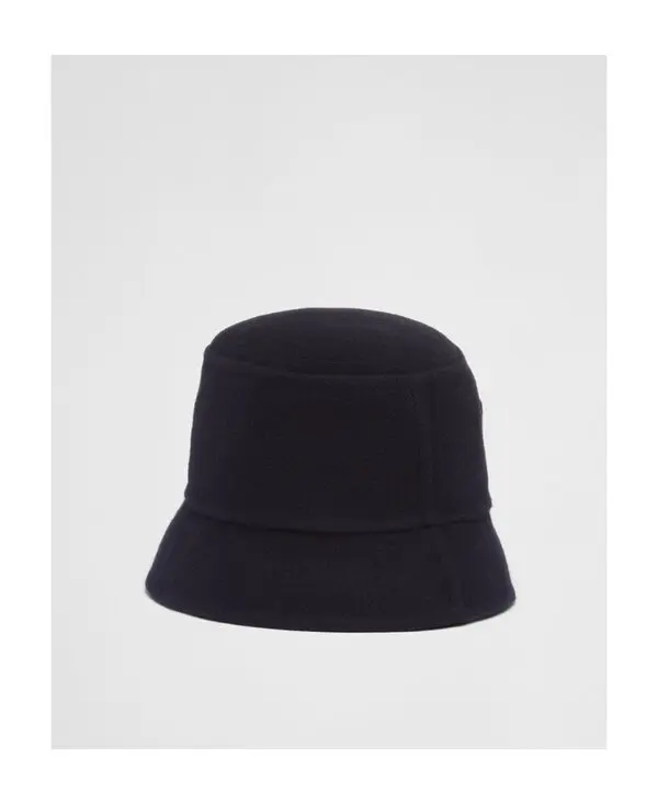 Prada Velour Cloth Bucket Hat
