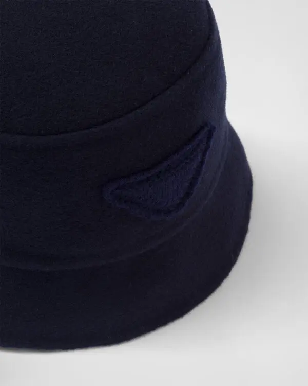 Prada Velour Cloth Bucket Hat