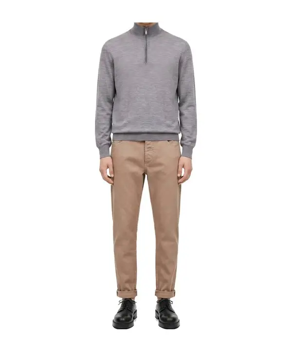 Brunello Cucinelli Half-zip Cashmere Sweater