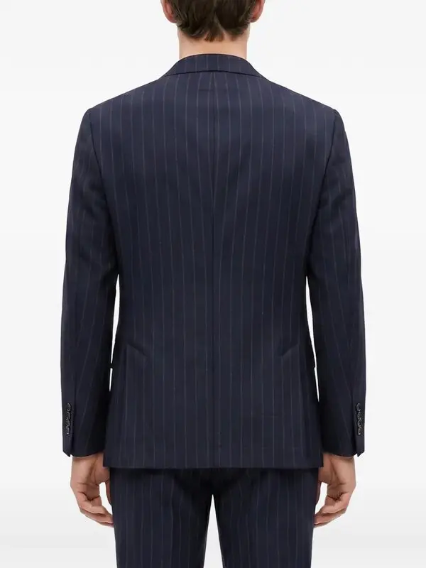 Brunello Cucinelli Pinstriped Single-breasted Blazer