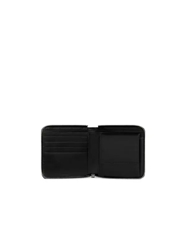 Celine Zipped Bi-fold Wallet In Grained Calfskin