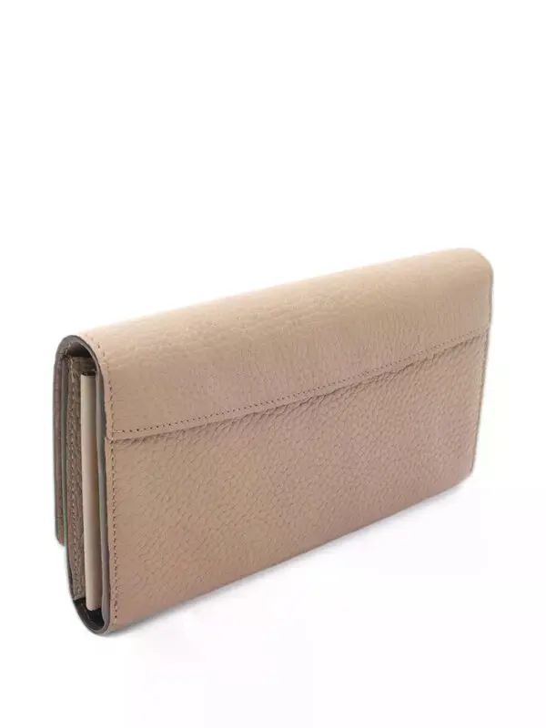 LOUIS VUITTON 2021s Capucines Leather Wallet - Neutrals