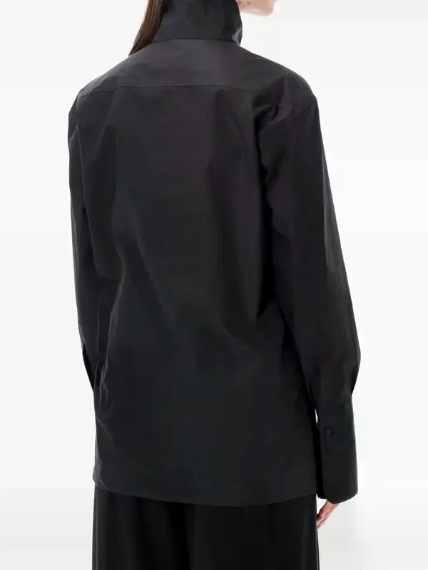 THELATEST Edith High-neck Long-sleeve Shirt