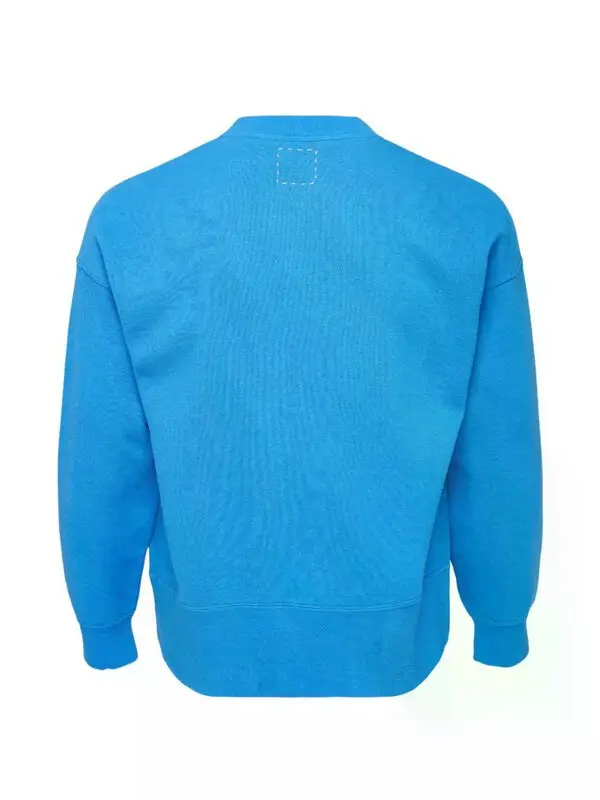 Visvim Contrast-stitch Crew-neck Sweater