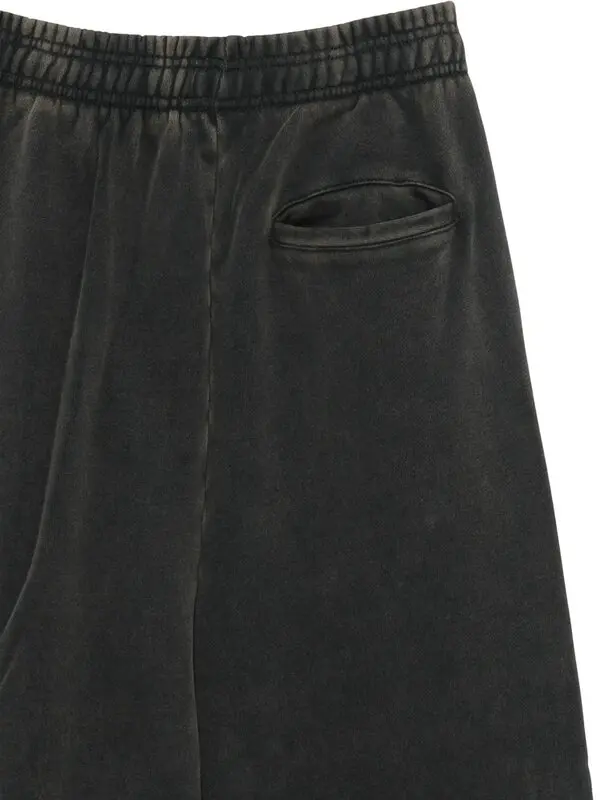 ENTIRE STUDIOS Faded-effect Elasticated-waist Track Pants