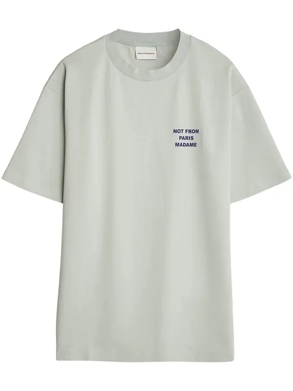 Drole De Monsieur Bold Slogan T-shirt