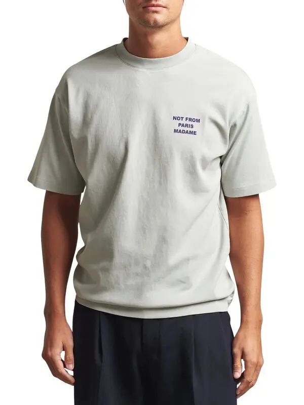 Drole De Monsieur Bold Slogan T-shirt