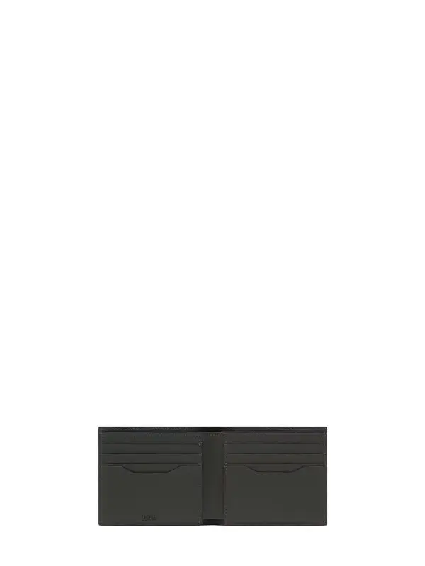 FERRARI Granata Leather Bifold Wallet
