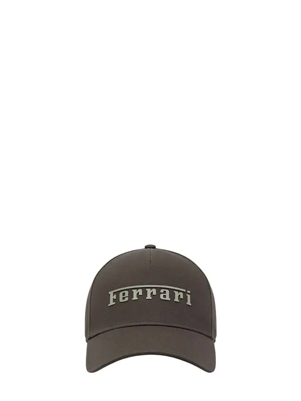 FERRARI Cotton Twill Baseball Cap