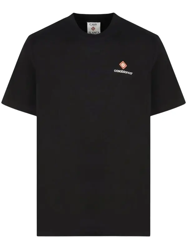 Casablanca Core 3d T-shirt By - Black