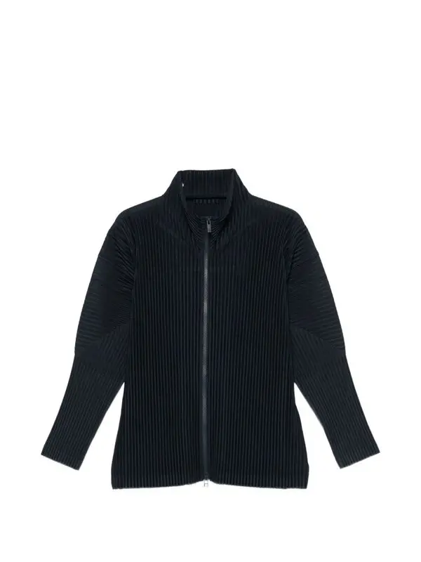 Issey Miyake Pleated Shirt - Blue
