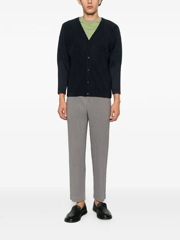 Issey Miyake Pleated Cardigan