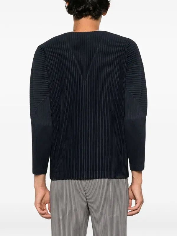 Issey Miyake Pleated Cardigan