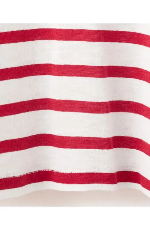 Mango Striped Cotton T-shirt