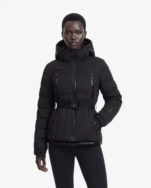 ALPENHAUS Souchet Lightweight 3-in-1 Performance Puffer With Adjustable Belt - Black