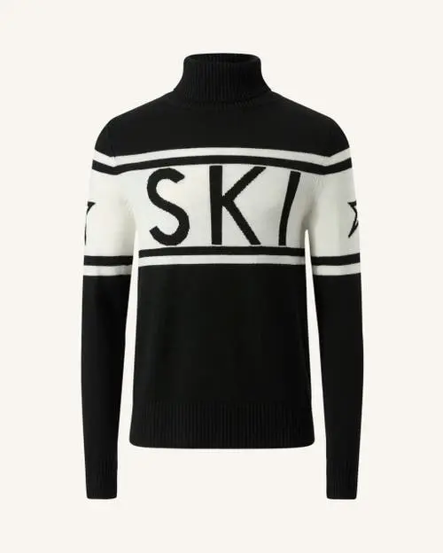 Perfect Moment Schild Merino Wool Sweater - Black