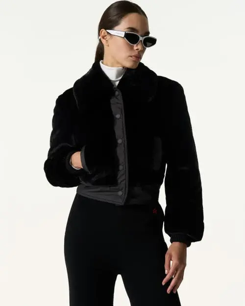 Perfect Moment Giorgia Faux Fur Cropped Jacket