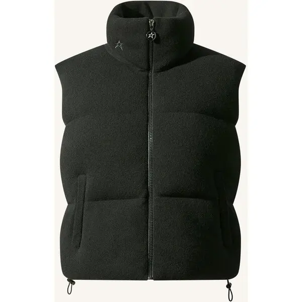 Perfect Moment Merino Wool & Cashmere Down Gilet - Black
