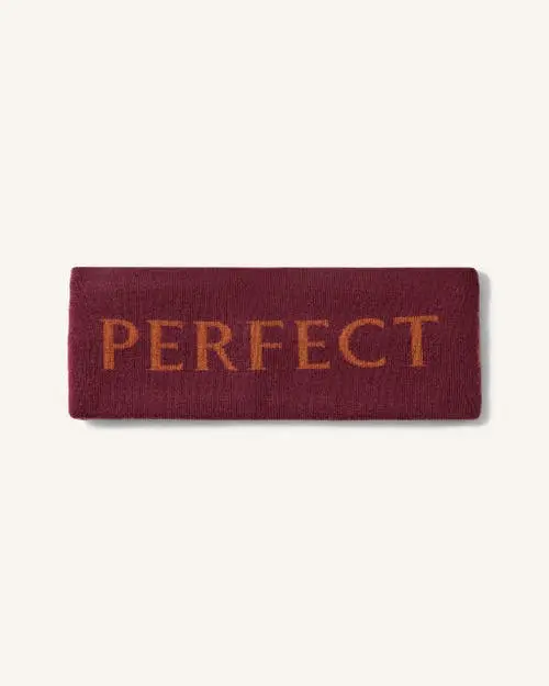 Perfect Moment Wool Headband - Wine