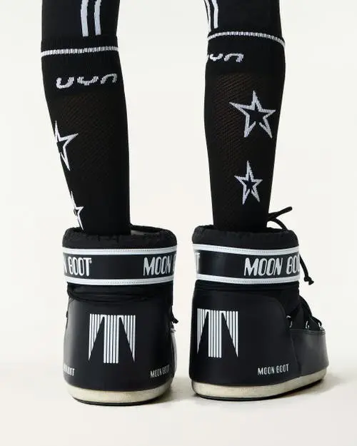 Perfect Moment Ski Team Socks - Black