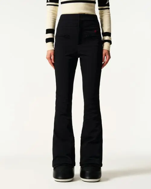 Perfect Moment High-waist Aurora Flare Ski Pant - Black