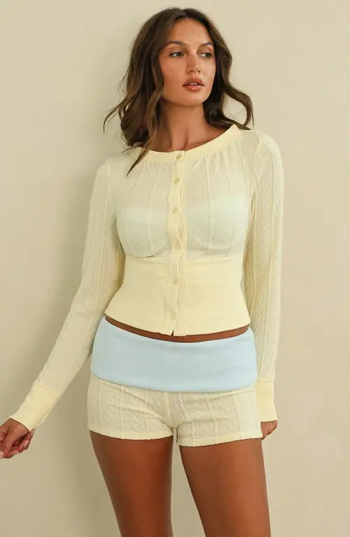 DIPPIN DAISY'S Chestnut Cardigan