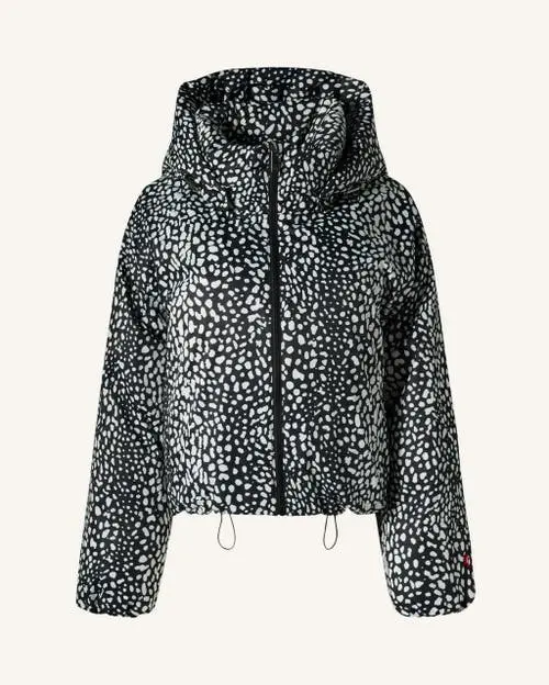 Perfect Moment Bubble Down Puffer Jacket - Snow Leopard