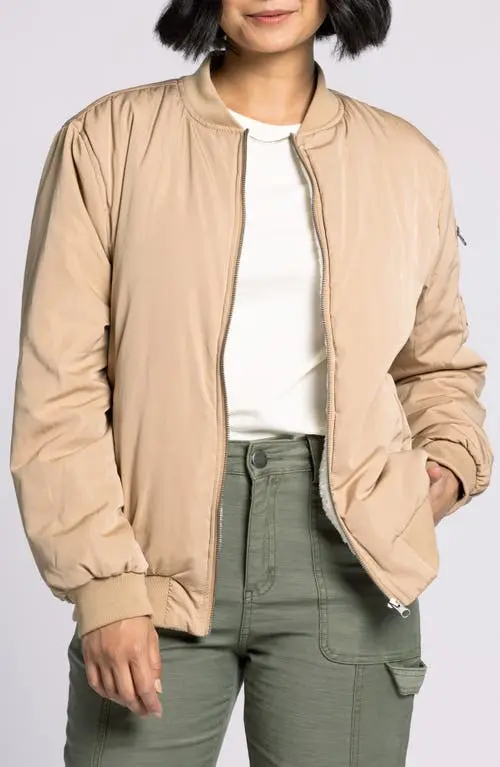 THREAD & SUPPLY Tilly Bomber Jacket - Tan
